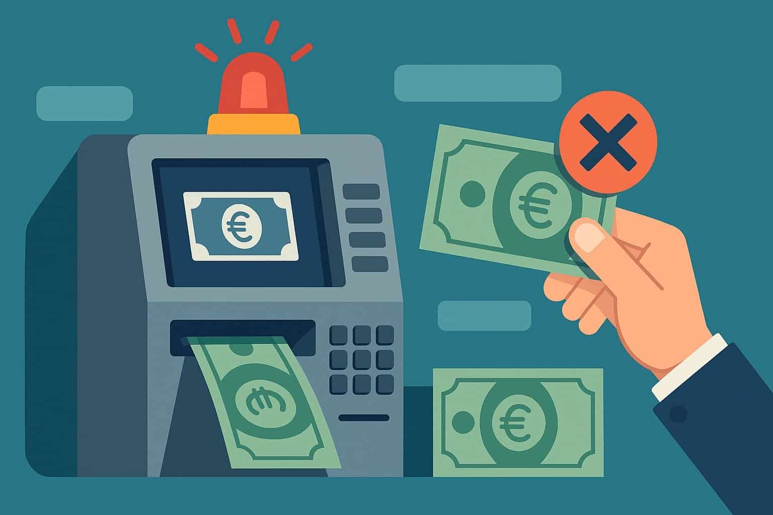 ¿Cómo Sabe El Cajero Automático Si Una Nota Es Falsa?