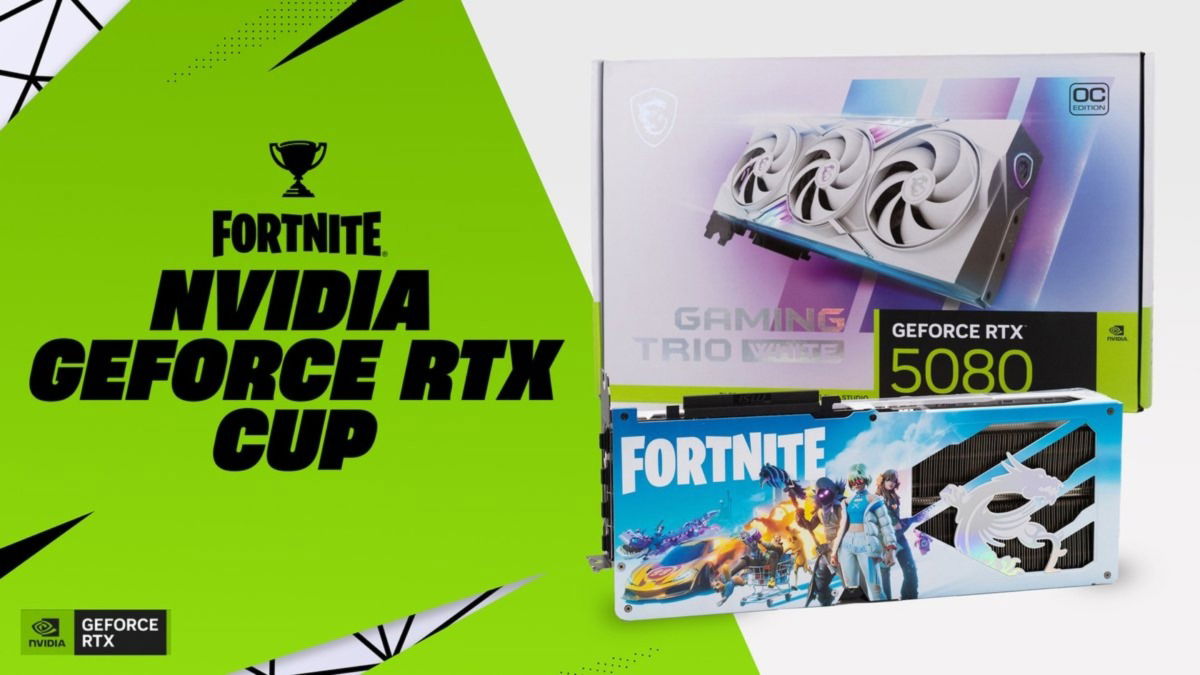 ¿Juegas A Fortnite? Podrás Ganar Una RTX 5080 Y Hasta 3.400€ En Un ...
